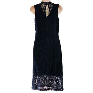 Enfocus Studio | Dresses | En Focus Studio Black Lace Embroidered Dress ...
